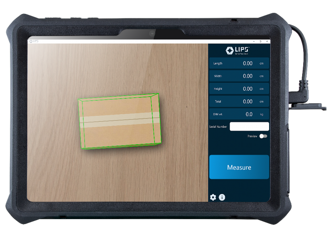 Handheld Dimension Measeurement with Microsoft Surface Go 3 | LIPS ...