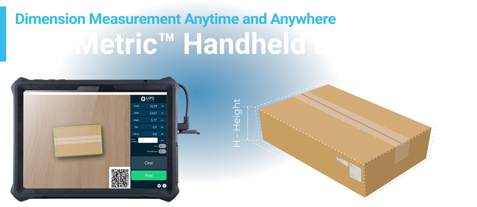 Mobile Dimensional Measurement Solution | LIPS Handheld Dimensioner